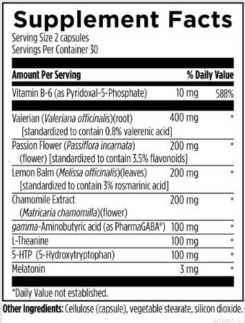 Insomnitol Sleep Aid Capsules – QuantumBioNutrients